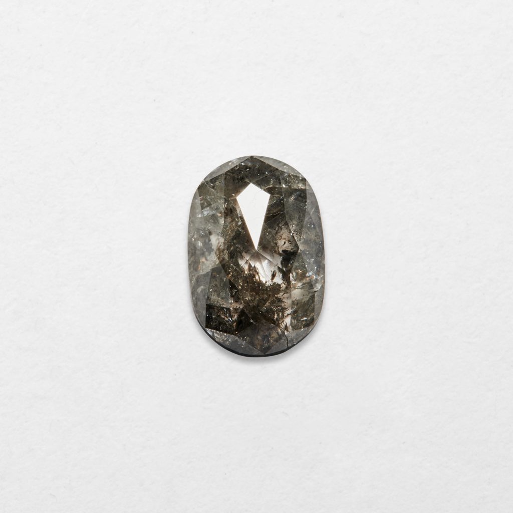 Buy 1.94ct Oval Shape Salt & Pepper Natural Diamond at Best Price