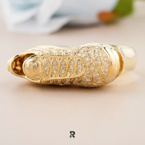 Custom Hip Hop Diamond Men’s Ring