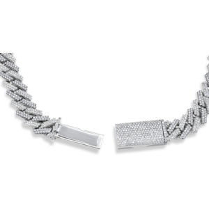 Natural Diamond 22mm Classic Cuban Link Chain