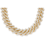 Natural Diamond 22mm Classic Cuban Link Chain