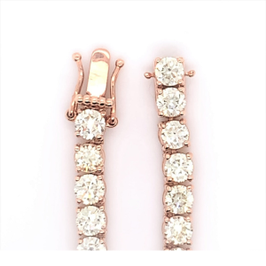 Shop 14K Round Diamond Tennis Chain