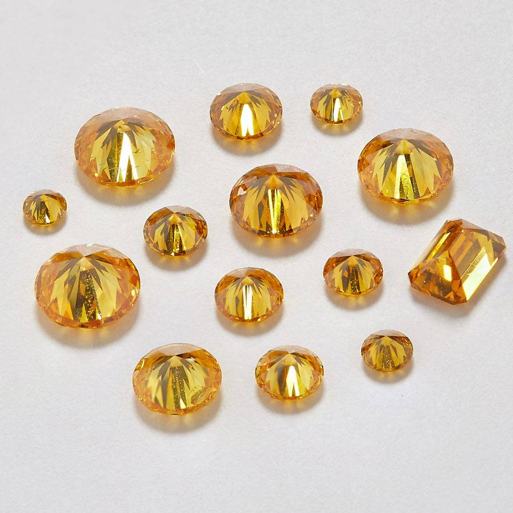 Buy 1mm to 3.6mm Round yellow Color Diamond | Diamonds Supplier